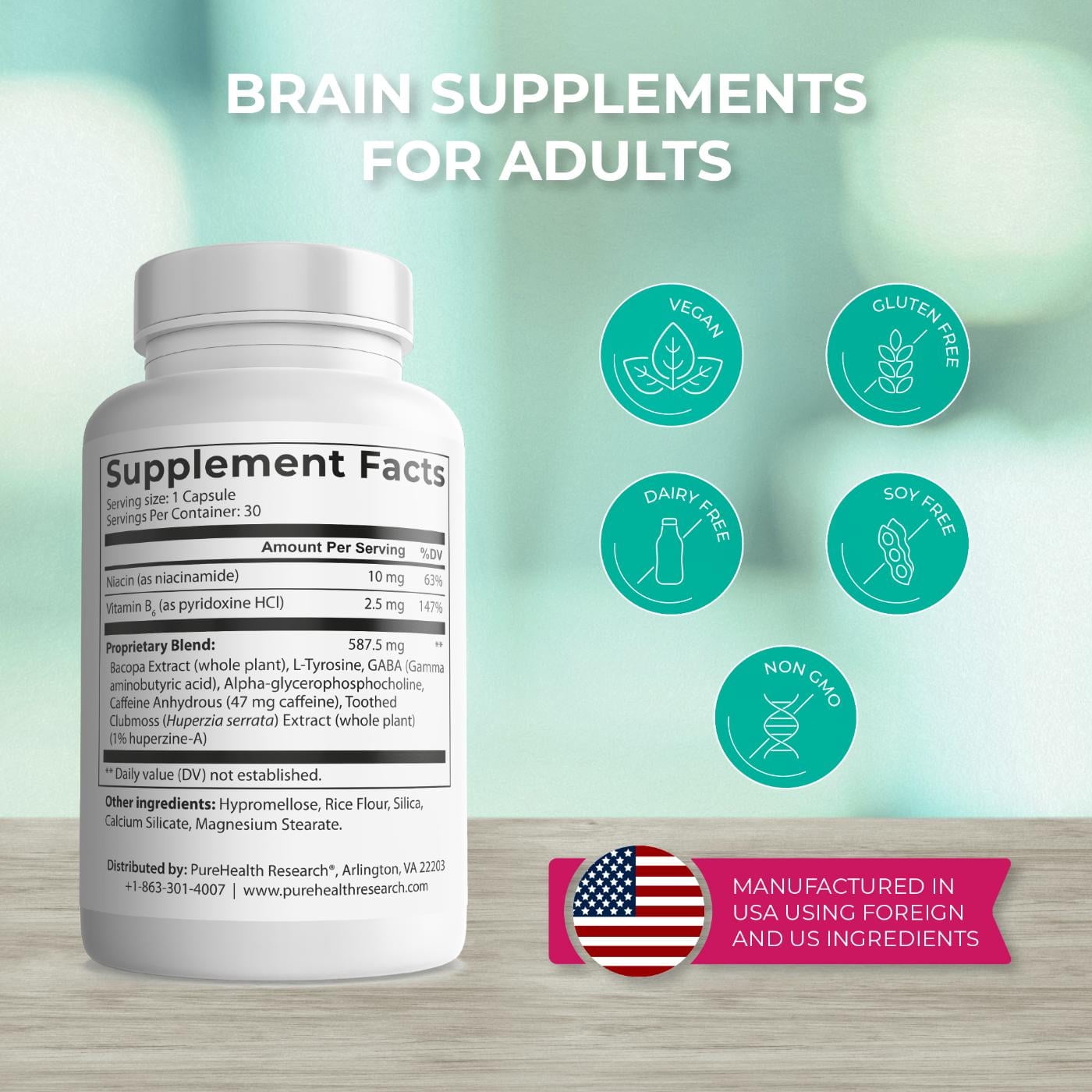 Ageless Brain Memory Supplements for Adults, Nepal | Ubuy