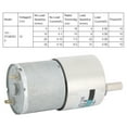 Small DC Gear Motor, Low Speed, Large Torsion, Permanent Magnet, 12V ...