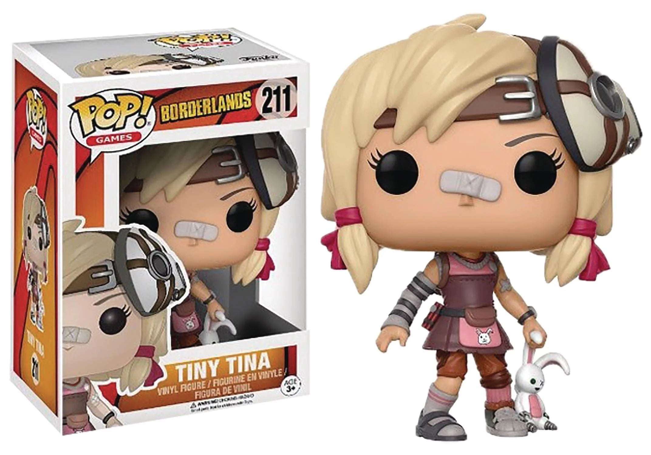 Funko Pop! Games Borderlands Tiny Tina #211 VAULTED RARE - Walmart.com