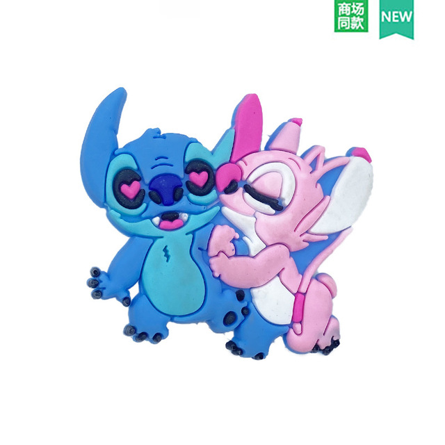Disney Stitch Cartoon Character Lilo&Stitch Shoe Buckle Anime Sandals ...