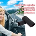 2Pcs PU Leather Car Door Handle Covers Door Handle Scratch Cover Guard ...