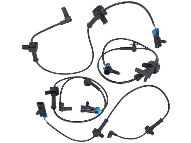 Front and Rear ABS Speed Sensor Kit - 4 Piece - Compatible with 2007 ...