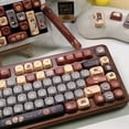 Cat Cafe Themed 5-Side Dye-Sublimation Keycaps, MOA Full Set OEM ...