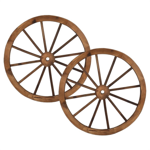 Large Decorative Wagon Wheels | Shelly Lighting