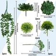 Artificial, 20 count Colorful , Mini Artificial for DIY Terrarium ...
