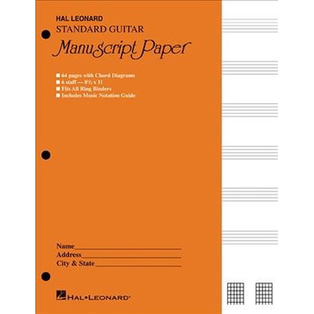Manuscript Paper