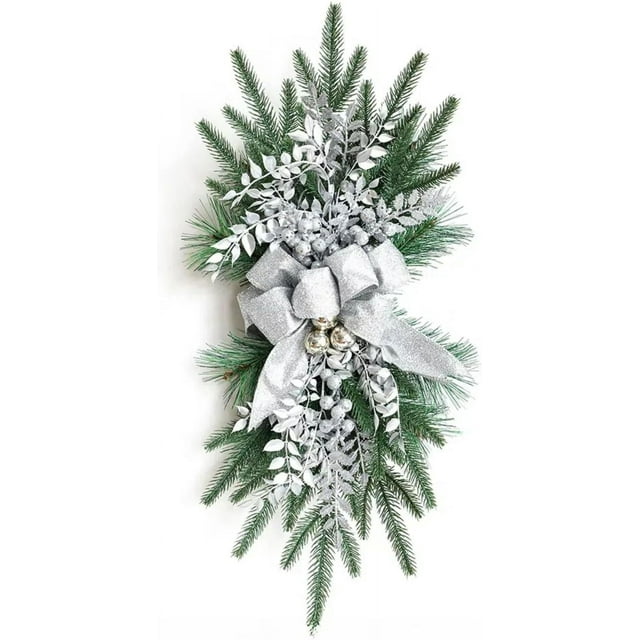 Artificial Christmas Teardrop Swags, Christmas Teardrop Swag，Christmas ...