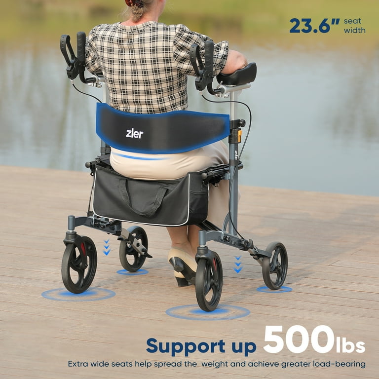 Zler Upright Walker 300lbs Stand-Up Rollator Walker For, 46% OFF Zler Upright Walker 300lbs Stand-Up Rollator Walker For, 46% OFF