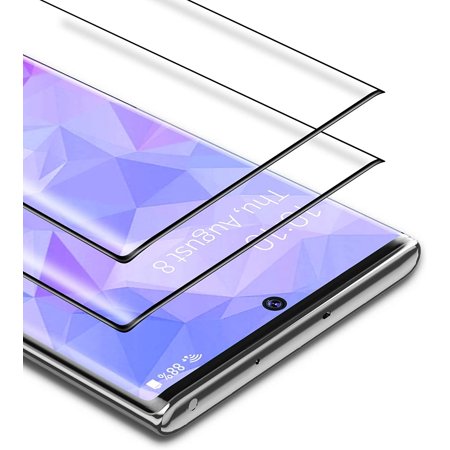 (2 pieces) Tempered Glass for Samsung Galaxy Note 10, Ultrasonic ...