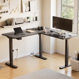 Lorell, LLR25993, Electric Height Adjustable Sit-Stand Desk Frame, 1 ...