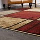 Better Homes & Gardens Spice Grid Area Rug, Red, 5' x 7' - Walmart.com