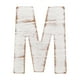 On the Surface Rustic Letter M, 1 Each - Walmart.com