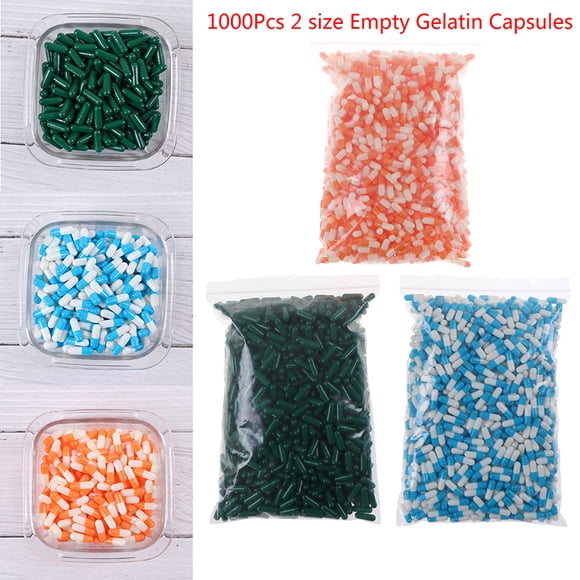 Empty Gel Capsules Size