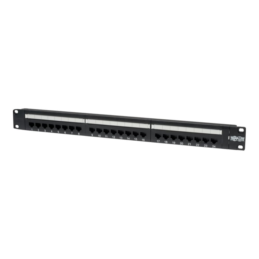 Tripp Lite N252-024 24-Port Cat6 Network Patch Panel - Walmart.com ...