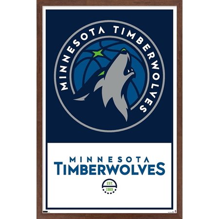 NBA Minnesota Timberwolves - Logo 21 Wall Poster | Walmart Canada