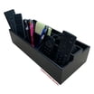 Walmart Chocolate Brown Top-Grain Leather Conference Room Organizer ...