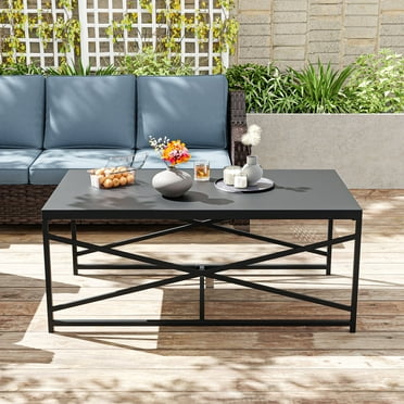 Free Shipping! Safavieh Eartha Outdoor Concrete Square Coffee Table ...