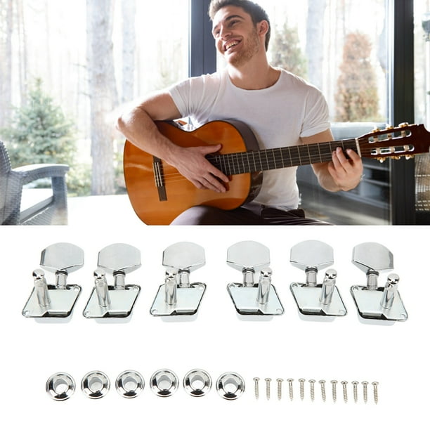Pega Antener de Cadrla de Guitra, Tuner de Bloqueo de Guitarra Juego ...