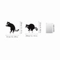 Metal Raccoon Garden Stake,Cute Animal Yard Art,Rustproof Iron,for ...