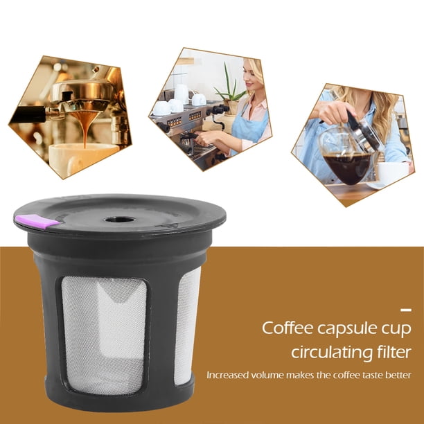 Clairlio Practical Food-grade Coffee Filter Capsule Home Refillable ...