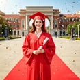 2026 Graduation Gown and Cap Set, Long Sleeve Robe with Tassel & 2 ...