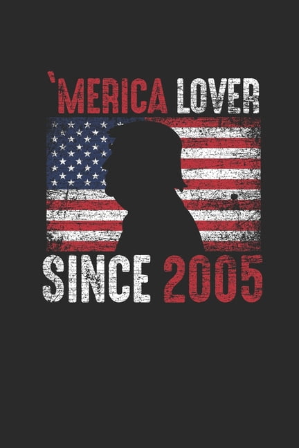 Merica Lover Since 2005 Graph Ruled Notebook Journal 6 X 9 5 X merica-lover-since-2005-graph-ruled-notebook-journal-6-x-9-5-x
