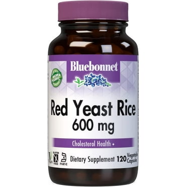 Bluebonnet Nutrition - CholesteRice Red Yeast Rice Complex, 60 ...