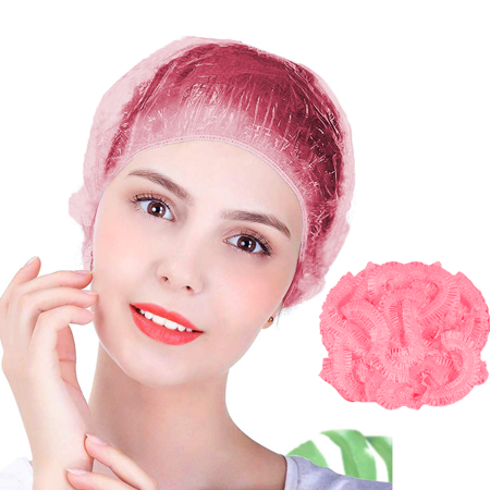 Shower Cap Disposable 100PCS Bath Caps Large Thick Hair Cap Waterproof ...