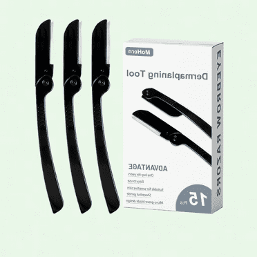 Nylea 12 Pack Eyebrow Razor, Eco-Friendly Biodegradable Trimmer ...