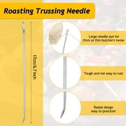 9 Pieces Poultry Lacing Kit, Turkey Lacer 7 Inch Meat Trussing Needle ...