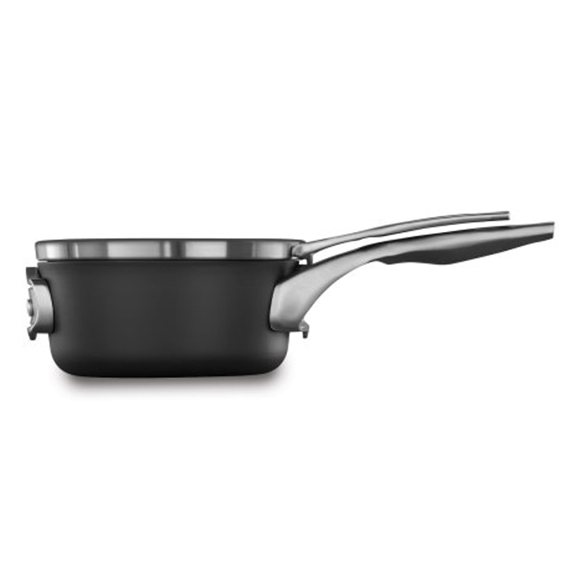 Calphalon Premier Space Saving 1.5 Qt Hard Anodized Nonstick Saucepan w ...