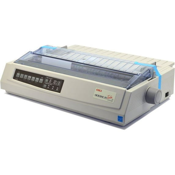 Restored OKI Microline 391 24-Pin Impact Dot Matrix Printer High-Speed ...