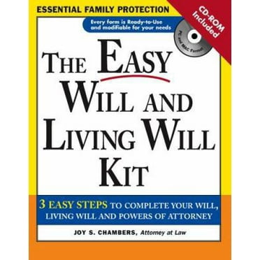 Walter Drake Do-It-Yourself Will Kit with Living Will, Living Trust ...