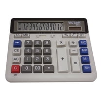 Victor Technology 2140 Desktop Business Calculator, 12-Digit LCD ...