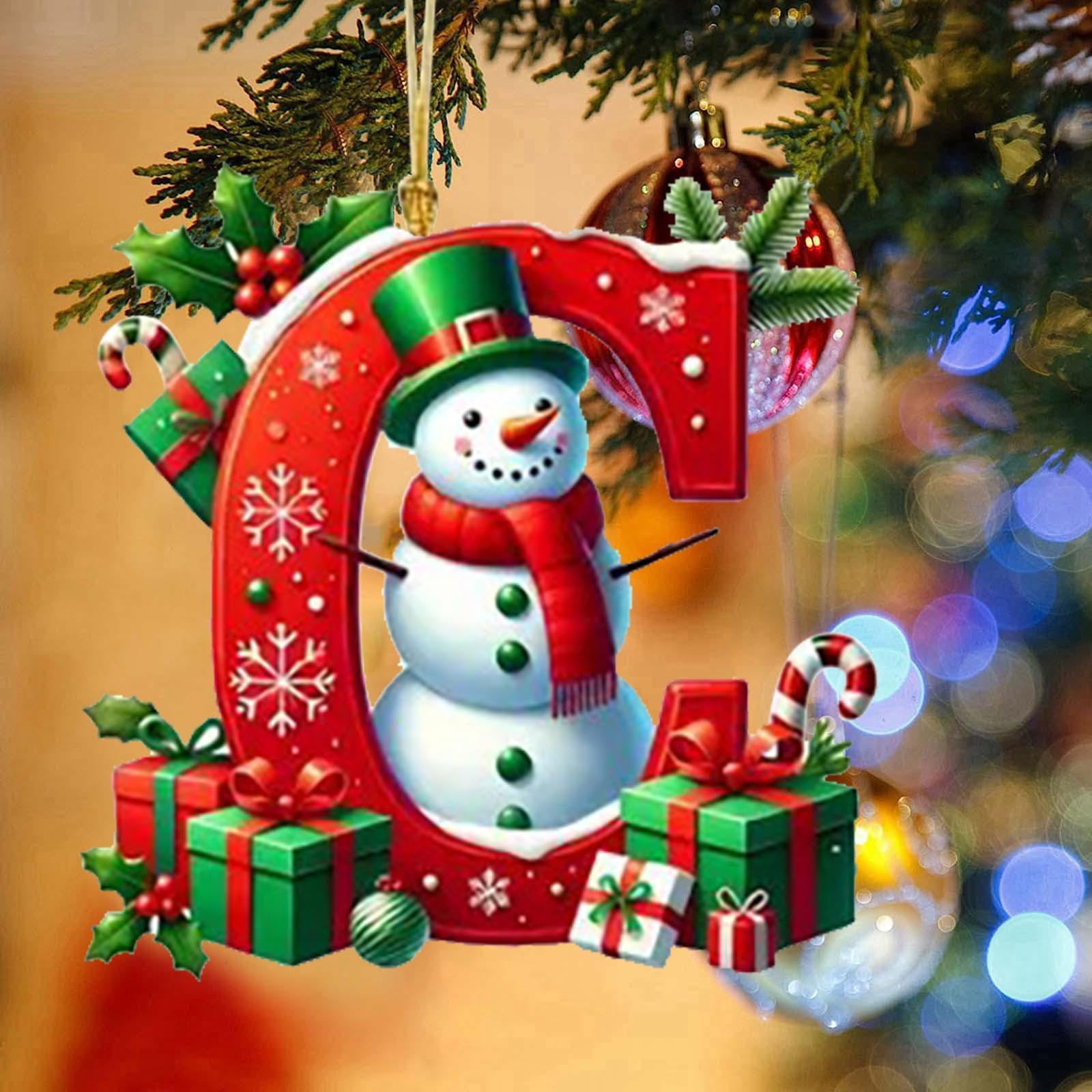 Click here for Staron 26 Letter Ornaments For Christmas Tree  Per... prices