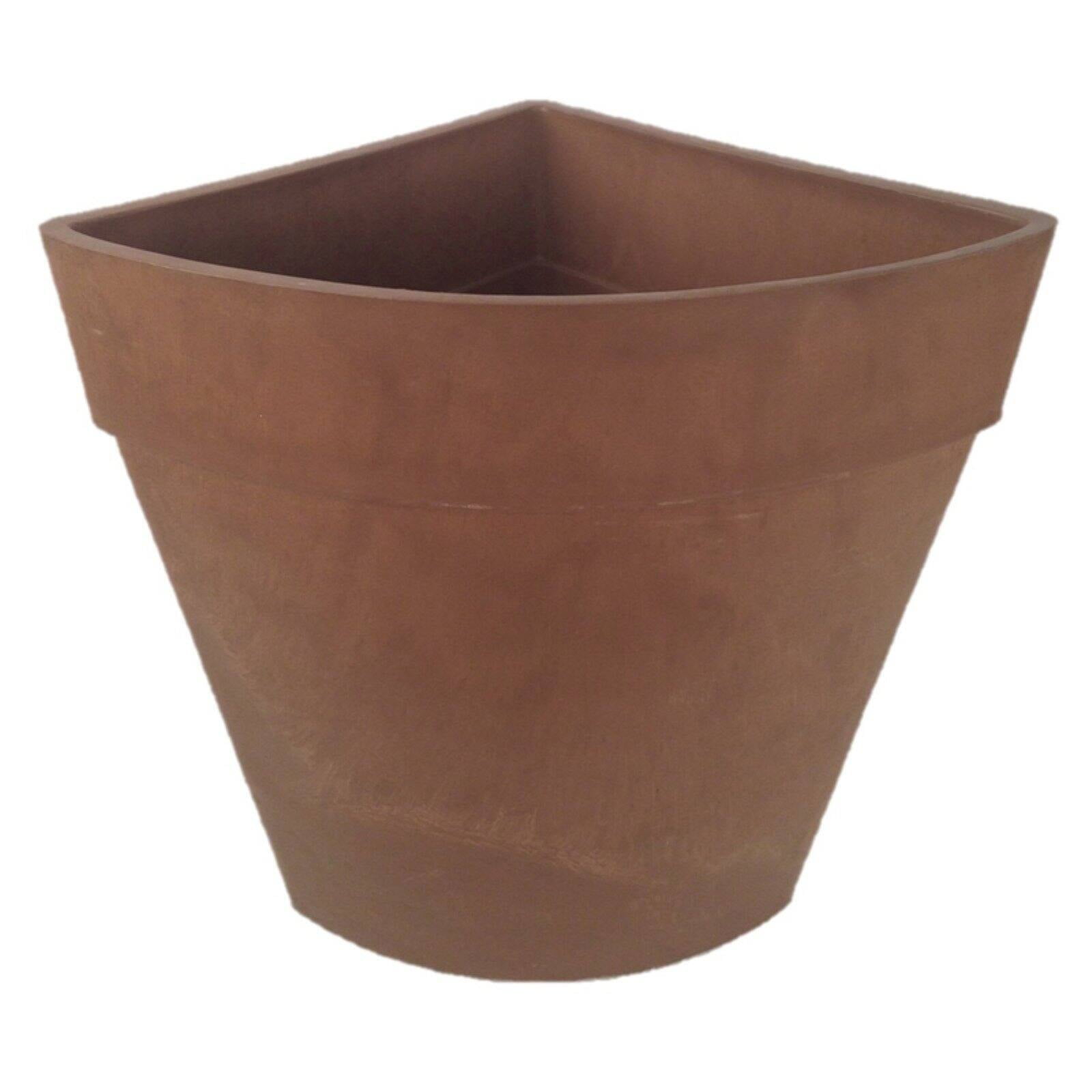 Arcadia Garden Products 13.5x17.5" PSW Traditional Corner Pot ...