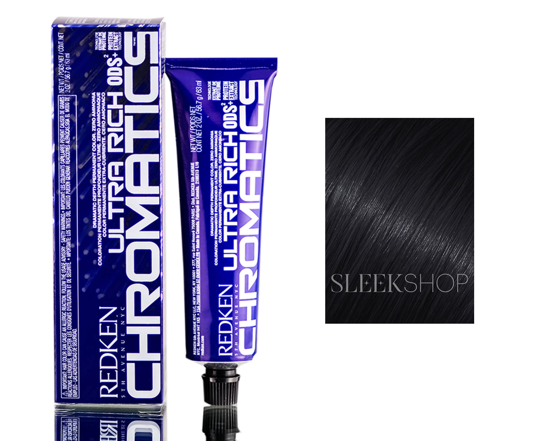 Redken Ultra Rich Chromatics ODS- 4NA/Natural Ash - Pack of 3 with ...