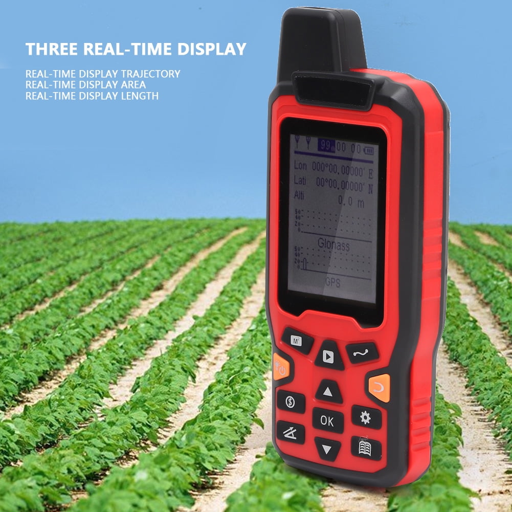 ZL-180 de Navegación GPS Portátil Medidor de área Terrestre Pantalla de ...