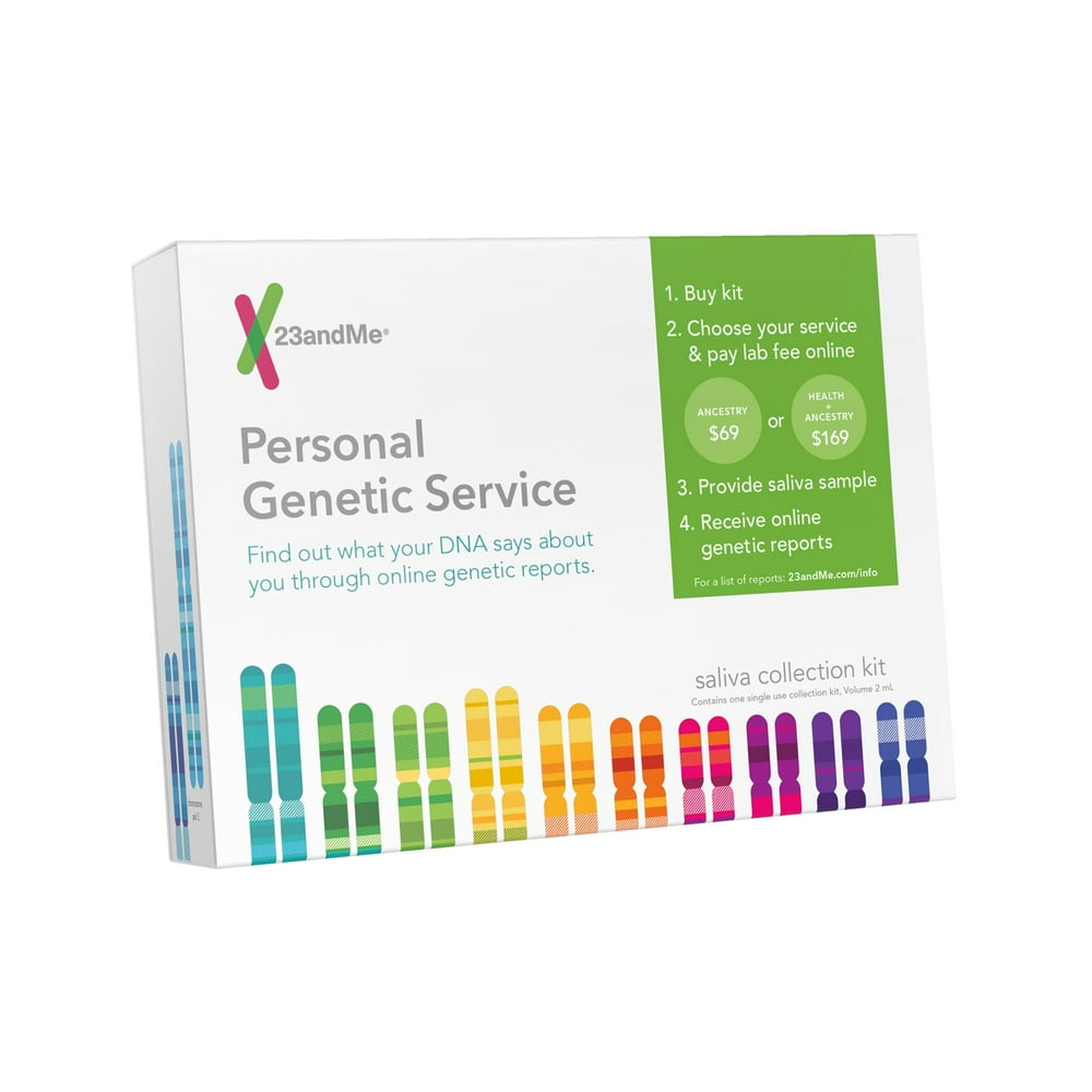 23andMe Personal Ancestry Service - Collection Kit Only - Walmart.com ...