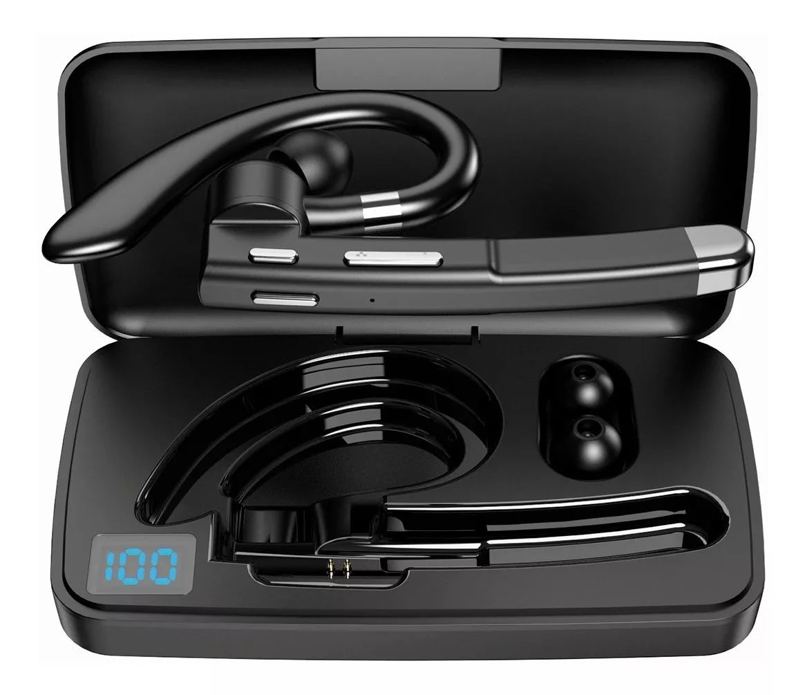 Auricular in-ear gamer inalámbrico Per MX Per negro con luz LED ...