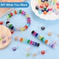 100 Pcs European Large Hole Beads 14mm Bulk Large Hole Spacer Beads ...