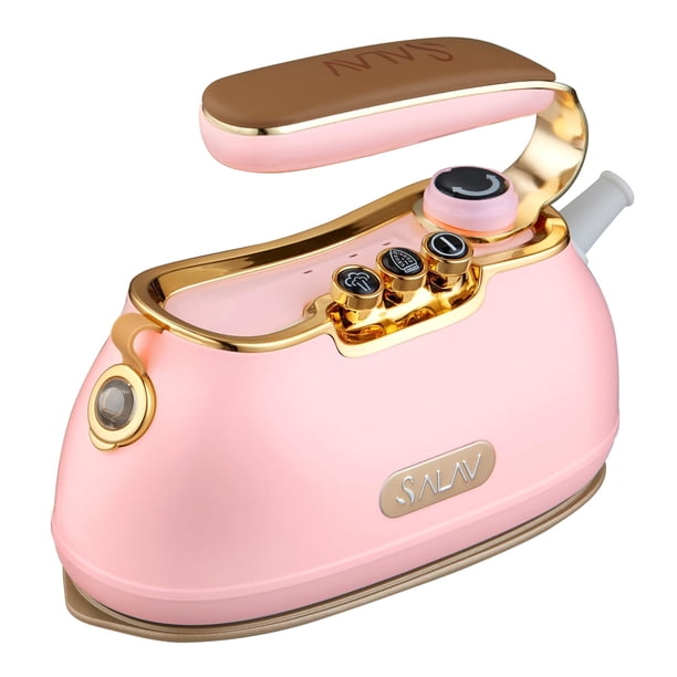 Vaporizador de ropa y plancha SALAV IS-900 2 en 1 1000 W (rosa ...