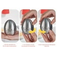 SDFGTstore Stainless Steel Egg Shape Mechanical Kitchen Timer 60-Minute ...