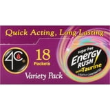 4C Energy Rush with Taurine Variety Pack Drink Mix - Walmart.com