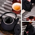 Antique Chinese Japanese Style Cast Iron Teapot with Fast Heat ...
