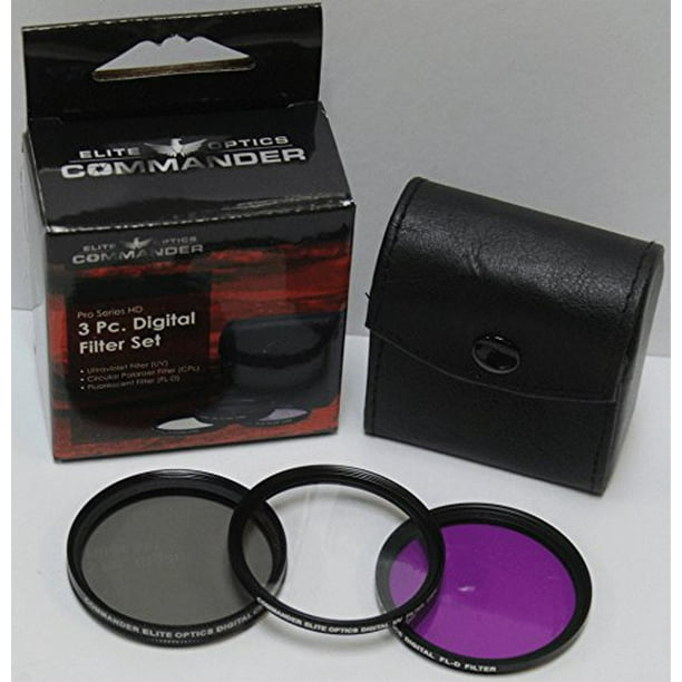 Commander Professional Elite Optics 3pc Digital Filter Set 67mm (UV ...