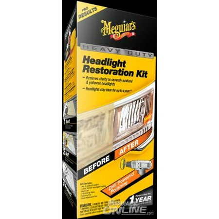 Meguiars Manufacturer Part #: G2980 Headlight Restoration Kit | Walmart ...