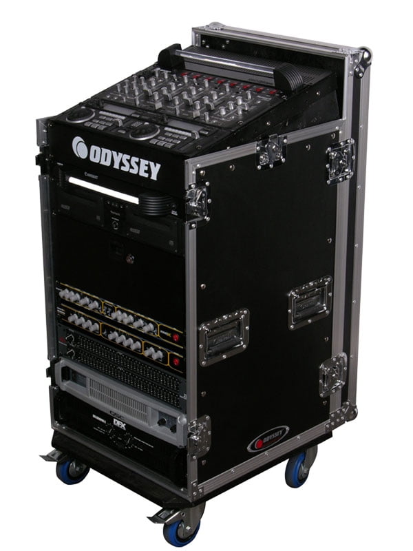 Odyssey Cases FZ1116W New Ata Combo Rack Flight Case DJ Pro Audio W ...