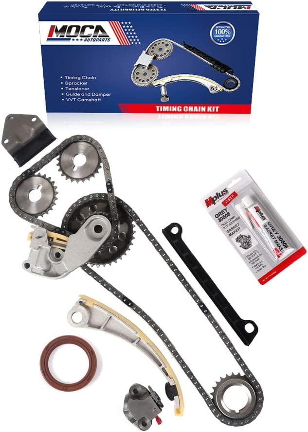 MOCA AUTOPARTS Timing Chain Kit Fit for 96-98 Suzuki Sidekick Sport 1 ...