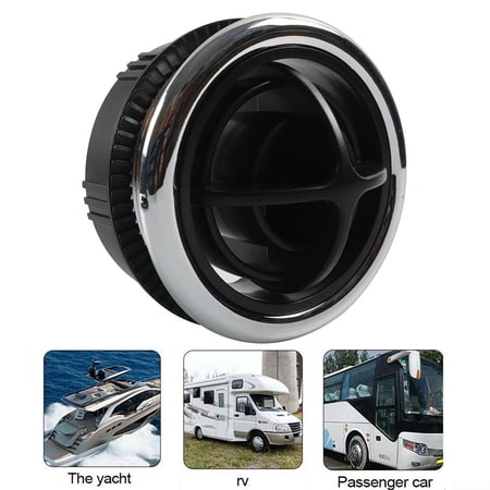 75MM Spherical Rotating Vent Air-Outlet Round For RV Bus A/C Air ...